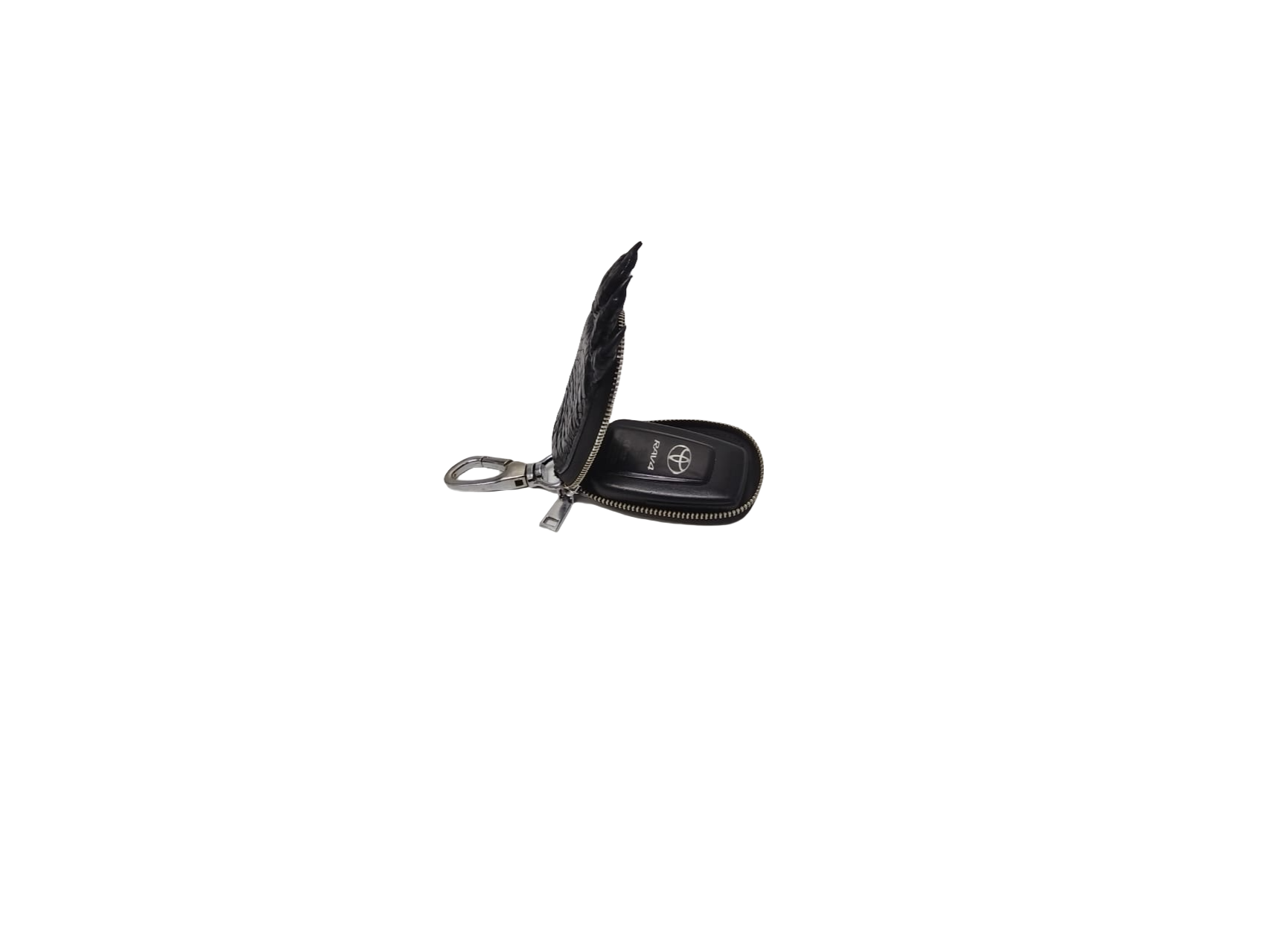 Genuine Crocodile Foot Key Holder – Exotic Leather Zipper Pouch ...