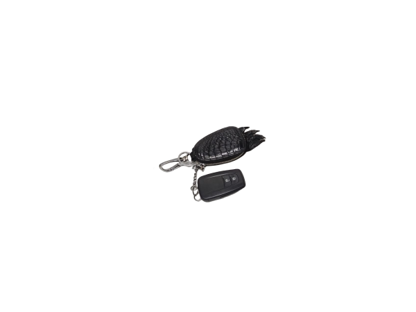 Genuine Crocodile Foot Key Holder – Exotic Leather Zipper Pouch ...